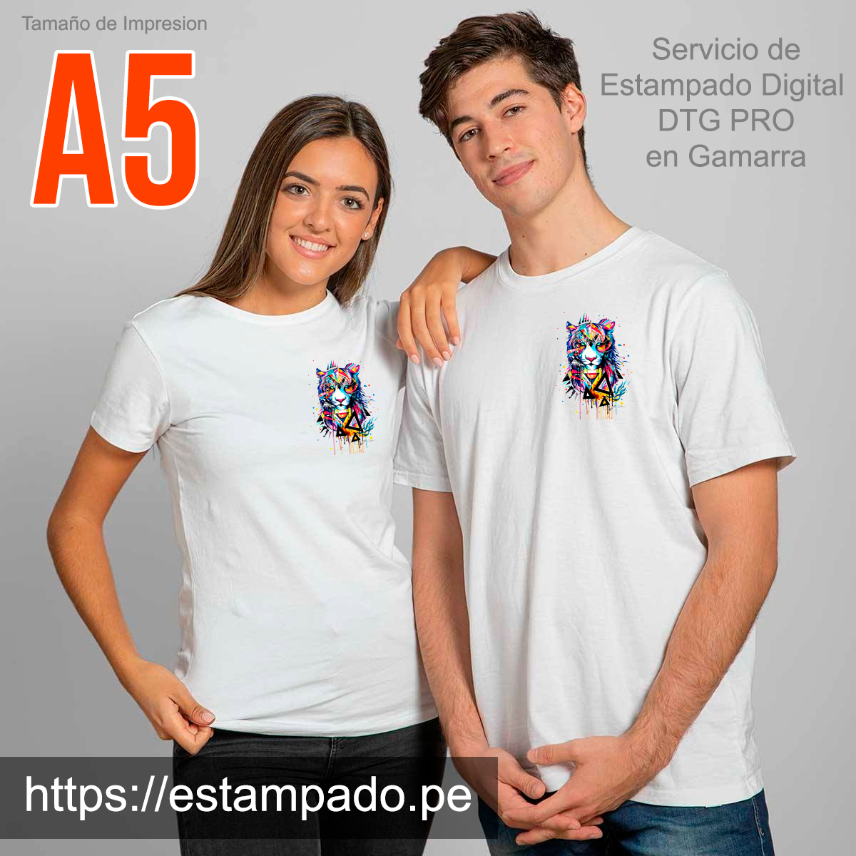 Estampados DTF ♻️ Estampado de Polos Personalizados en DTG