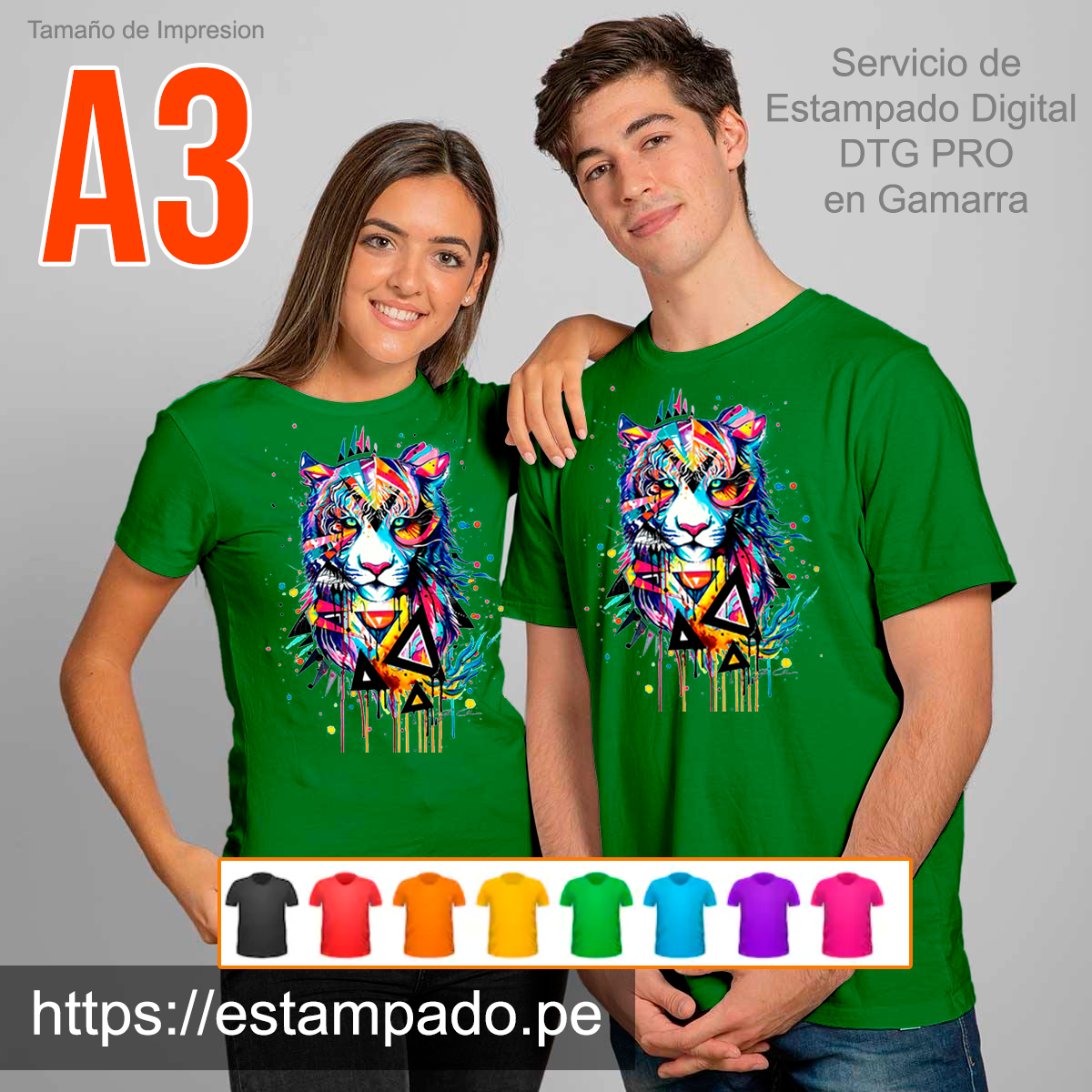 Estampados DTF ♻️ Estampado de Polos Personalizados en DTG